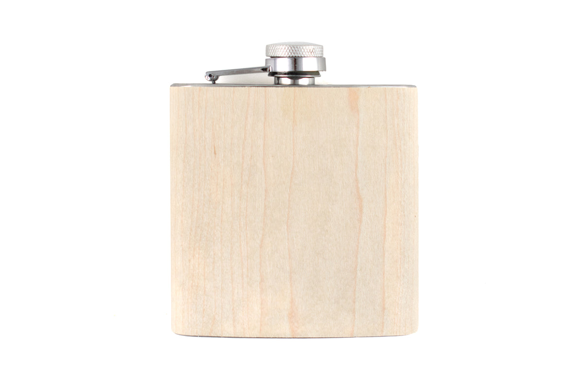 6oz. Wooden Flask – Bulk Cutting Boards